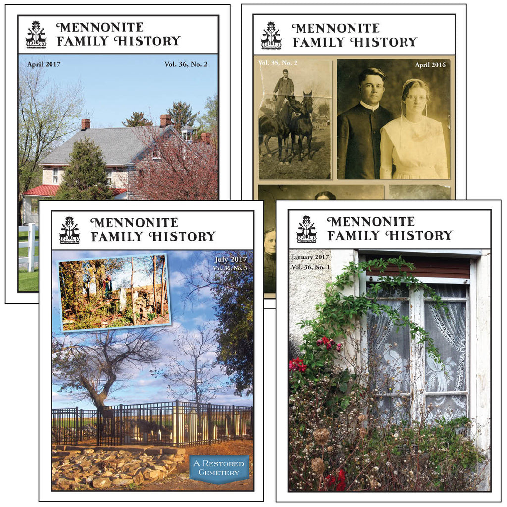 Mennonite Family History Magazine Subscription: Masthof Press: Masthof ...